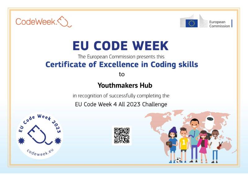 Youthmakers Hub at EU Code Week 2023 | Youthmakers Hub